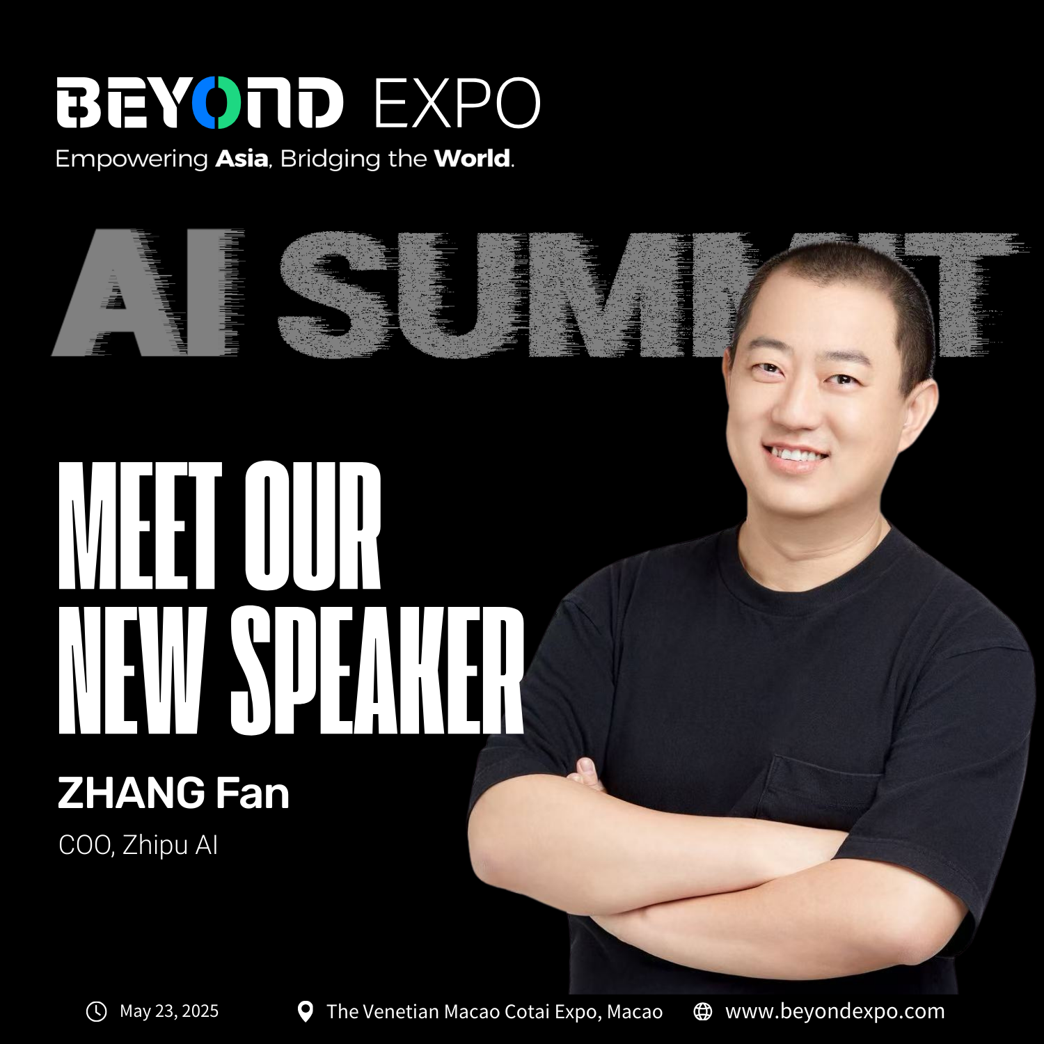 Speaker Announcement | ZHANG Fan, COO of Zhipu AI, Joins BEYOND Expo ...