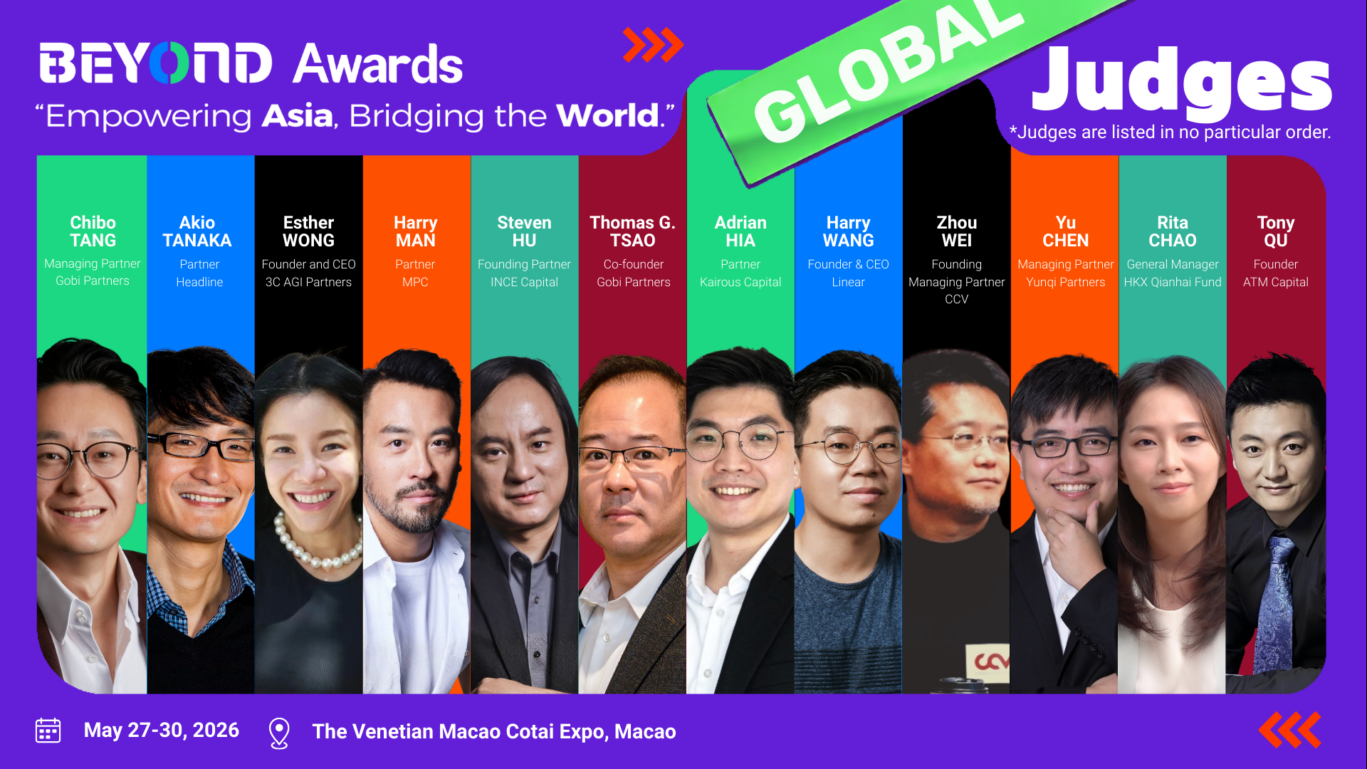 BEYOND Awards 2026 Announces Its First Group of Global Judges - BEYOND EXPO